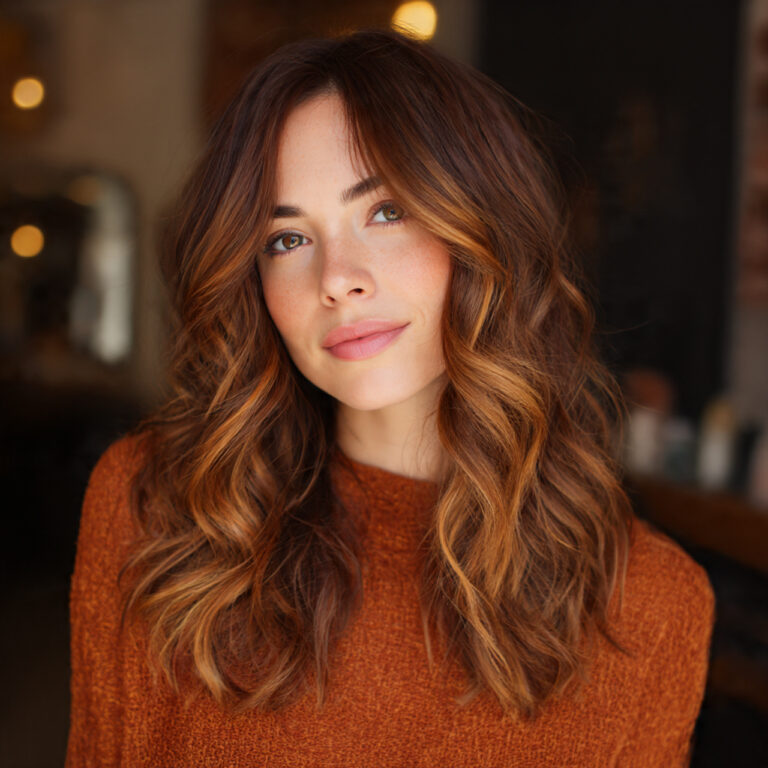 27 Copper Highlights On Brown Hair Ideas For Brunettes